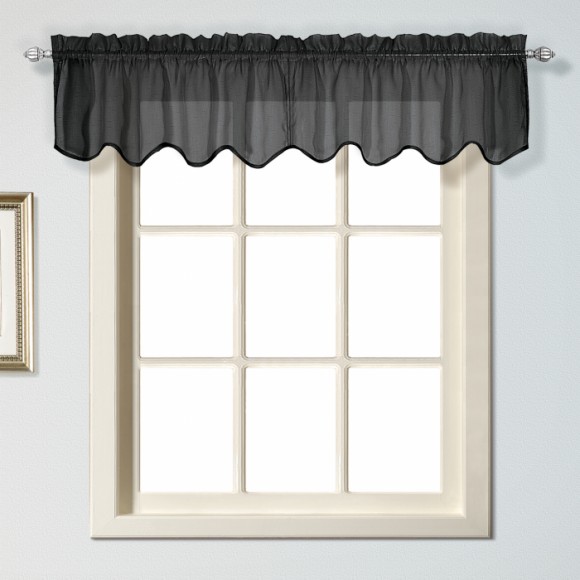 Charleston Sheer Window Valance | ShopBedding.com