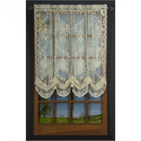 Fiona Scottish Lace Balloon Valance | ShopBedding.com